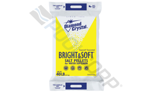 POOL360 | Diamond Crystal Bright & Soft Salt Pellets 40lb Bag
