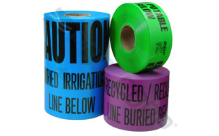 horizon | 3" x 1000' Blue Detectable Water Tape