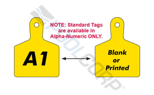 POOL360 | One Side Print Valve Tag