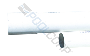 POOL360 | 5" x 20' SCH 40 PVC Pipe with Bell End