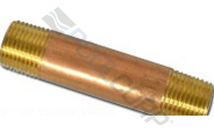 POOL360 | 1.25" x 12" Brass Nipple