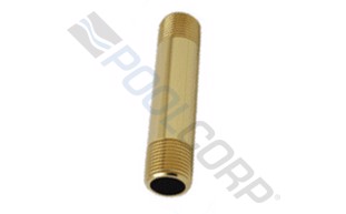POOL360 | .75" x 3" Brass Nipple