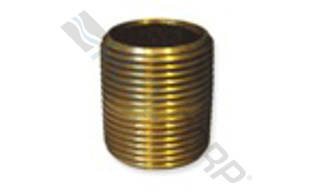 POOL360 | .5" x 30" Brass Nipple