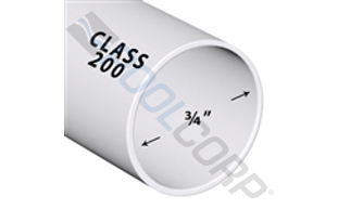 POOL360 | 2.5" CL200 White RT PVC Pipe