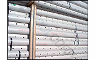 POOL360 | 4" x 20' SDR 35 SW Perforated PVC Pipe