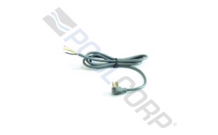 POOL360 | 8' Angle Cord Pigtail with Ground Wire