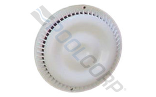 POOL360 | 7 3/8" White ABS Heavy Duty Anti Vortex Cover