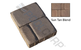 POOL360 | Antique Kobble 3 Piece San Tan 6cm