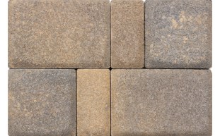 POOL360 | 6cm Antique Kobble 3 Piece Paver Desert Blend TM