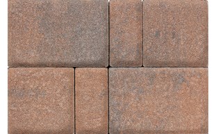 POOL360 | Antique Kobble 3 Piece Pillow Navajo Red 6cm TM