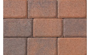 POOL360 | Antique Kobble 2 Piece 6cm Terra Cotta Brown Paver TM