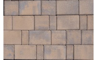 horizon | 3 Piece Street Stone Face Mix Paver Desert Blend