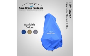 POOL360 | Elite Blue Solar Spa Lift Cover