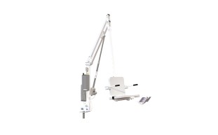 POOL360 | White Revolution XL Deep Draft Pool Lift without Anchor