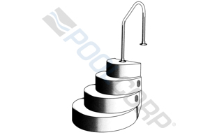 POOL360 | Step I Above Ground Pool Step