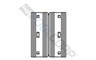 POOL360 | 3" External Drain Pipe Coupler