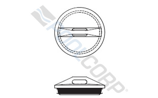 POOL360 | 18" Dual Wall Non-Pressure Pipe End Plug with Gaskets