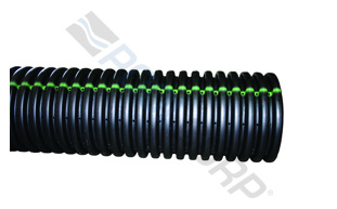 POOL360 | 4" x 20' N-12 Perforated Soil-Tight Dual Wall Drainage Pipe
