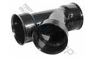 POOL360 | 8" x 8" x 4" 45° Dual Wall Reducing Wye