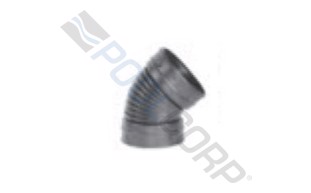 POOL360 | 4" 45° Snap Drain Pipe Elbow