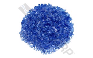 POOL360 | 1/2" Cobalt Fire Glass 10lb Jar