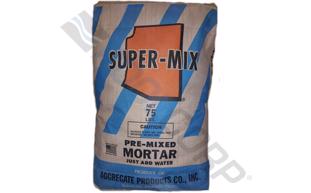 horizon | 75 lb Super Mix Mortar 35 per Pallet Gray