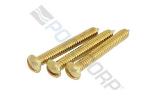 POOL360 | Pool Light Adapter Ring Brass Retaining Screws