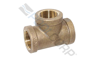 POOL360 | 3/4" Lead Free Bronze Tee