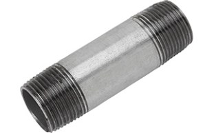 POOL360 | 1 1/2" x 8" Galvanized Pipe Nipple