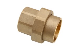 POOL360 | 1/2" C x C Brass Copper Union