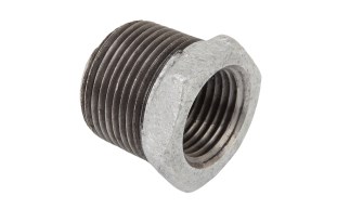 POOL360 | 1 1/2" x 1" Lead Free Galvanized Hexagon Bushing