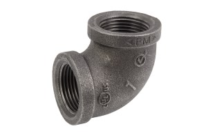 POOL360 | 1/2" Black 90 Degree Elbow