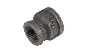 POOL360 | 1" x 3/4" Black Reducing Socket
