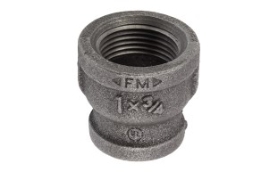 POOL360 | 2" x 1" Black Reducing Socket