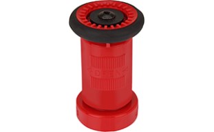POOL360 | 1-1/2" Red Thermoplastic Fog Nozzle 75 GPM