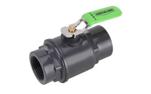 POOL360 | 4" PVC Ball Valve Slip with Lever