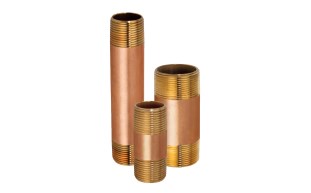 POOL360 | 1-1/2" x 8" Brass Nipple