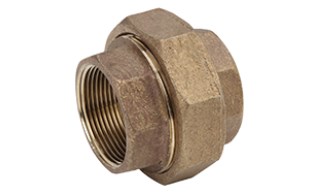 POOL360 | 1-1/2" Brass Union