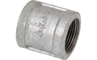 POOL360 | 4" Galvanized Coupling