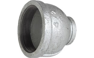 POOL360 | 2-1/2" x 2" Galvanized Mal Reducer