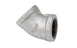 POOL360 | 45° 2" Galvanized Elbow