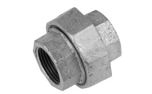 POOL360 | 4" Galvanized Mal B-S Union