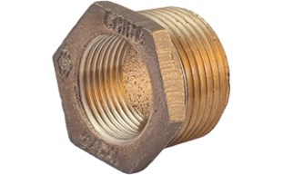 POOL360 | 1-1/2" x 1" Brass Bushing