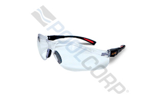 POOL360 | Adjustable Safety Glasses with Clear Lens 12/Box