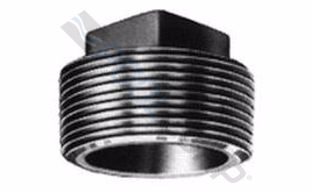 POOL360 | 2" Galvanized Malleable Square Head Plug