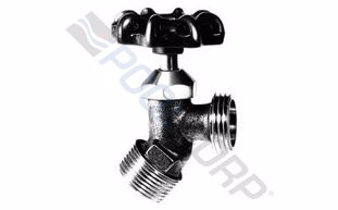 POOL360 | .75" Brass Steel No Kink Boiler Drain