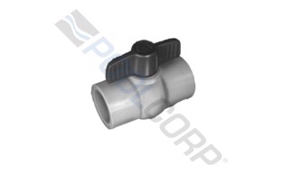 POOL360 | 2" PVC MIP Ball Valve S x S EPDM