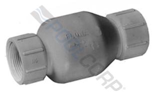 POOL360 | PVC Spring Check Valve S x S 1