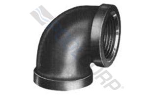 POOL360 | 3/4" Galvanized Malleable 90 Degree Elbow