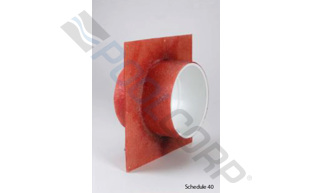 POOL360 | 2" SCH 40 Fiberglass Waterstop Coupling